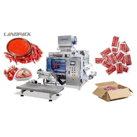 Automatic Jelly Tomato Sauce Jam Multi Lane Packaging Packing Machinery