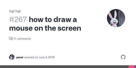 How To Draw A Mouse On The Screen Issue Lvgl Lvgl GitHub
