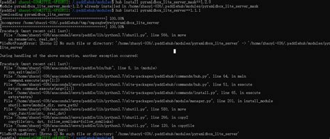 Hub Serving 离线部署 · Issue 438 · Paddlepaddlepaddlehub · Github