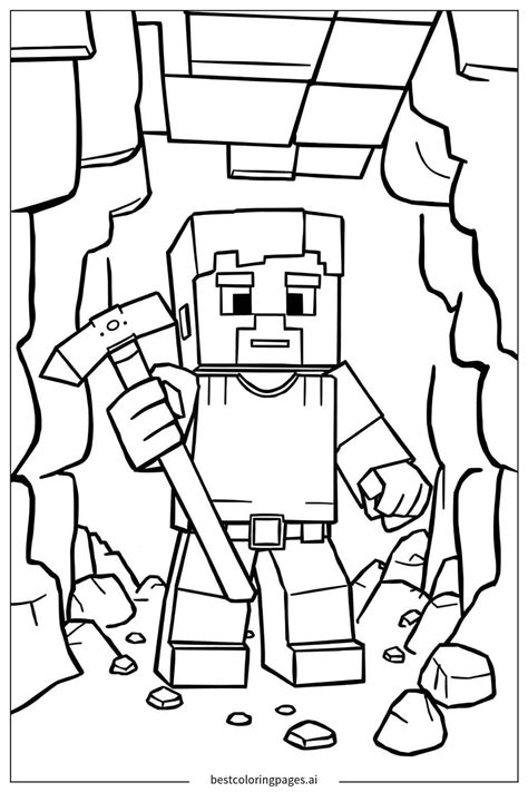 17장의 마인크래프트 색칠공부（무료 Pdf 및 Png 인쇄용）