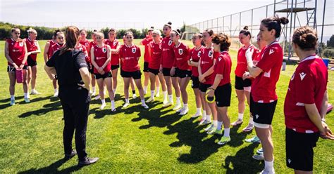 საქართველოს ქალთა ნაკრები ბელარუსთან მატჩისთვის ემზადება ეროვნული ნაკრები