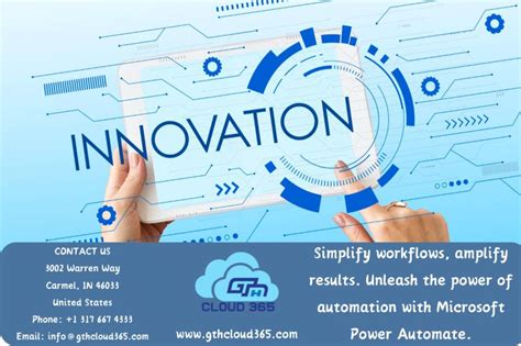 Boost Your Work With Microsoft Power Automate Gth Cloud 365 Posted On The Topic Linkedin