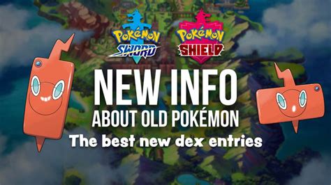 Pokémon Sword And Shields Most Insightful New Pokédex Entries Pokéjungle