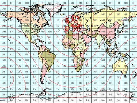 Map Worked Square On 50 Mhz