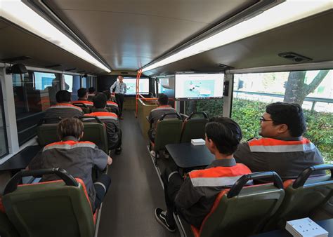 Sbs Transit Double Deck Bus Turned Into Classroom For 20 Students