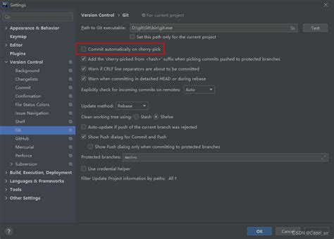 杂记十六：idea cherry pick idea check pick 不自动commiit csdn博客