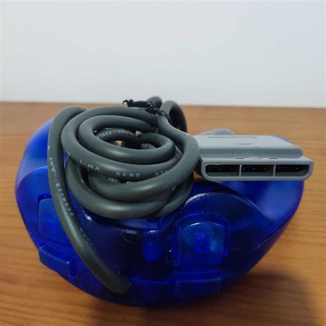 Comando Playstation Standard Psx Joypad Azul Novo Em Blister Porto • Olx Portugal