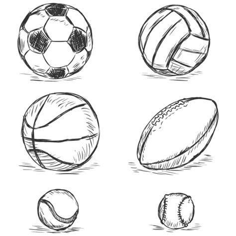 Vector Sketch Tennis Racket And Ball — Stock Vector © Nikiteev 46017535