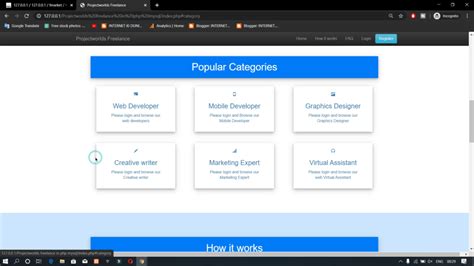 Freelancing Website Project In Php Mysql Projectworlds Store