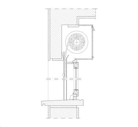 Rolling Shutter For A Wooden Window Dwg Cad Detail Download