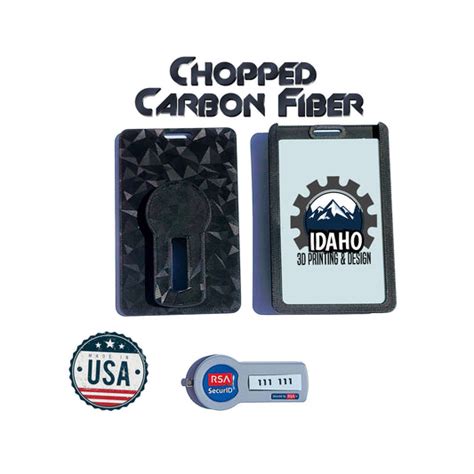 Badge And Secureid Rsa Accessories Idaho 3d Printing And Design