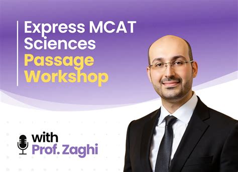 Express Mcat Sciences Passage Workshop Mcat King