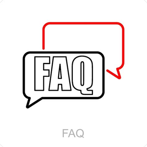 Concepto De Icono De Preguntas Frecuentes Y Soporte Vector Premium