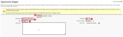 Add Values To Opportunity Stage Picklist In Salesforce