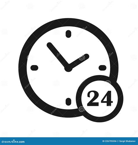 Clock Icon Of Simple Flat Style Stock Vector Illustration Of Stopwatch Flat