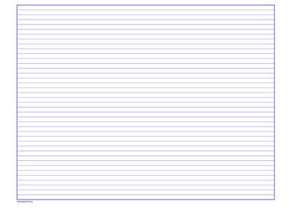 A Blank Lined Paper With Lines On It