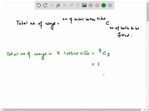 A Lattice Gas How Many Arrangements Are There Of 15 Indistinguishable Lattice Gas Particles
