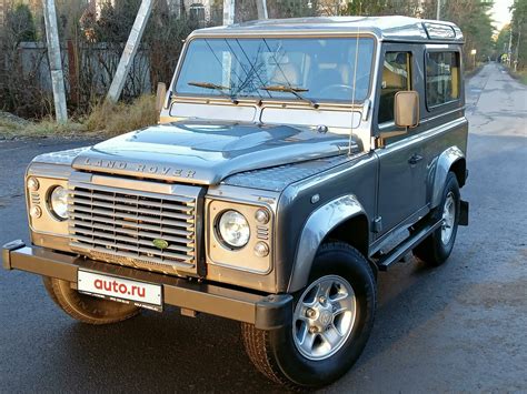 Купить б/у Land Rover Defender I Рестайлинг 90 2.4d MT (122 л.с.) 4WD ...