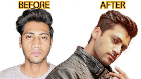 Best Safe Way To Colour Men Hair At Home Black To Brown Hair Colour