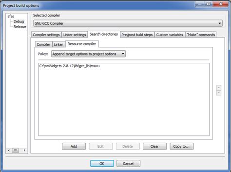 C Wxwidgets 294include And Libgcclibmswu No Such File Or