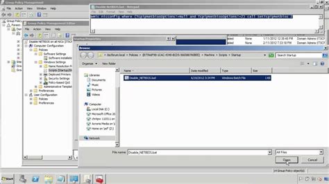Itscforum Disable Netbios Using A Gpo Youtube
