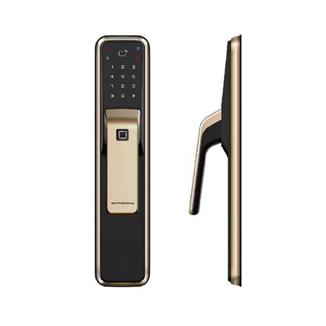 push pull digital lock red bronze colour nickel in borivali