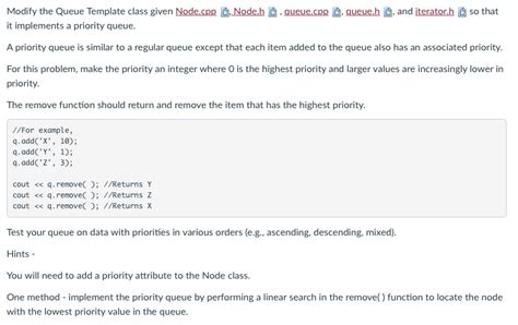 Solved C Programming Node Cpp Include Chegg Com