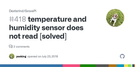 temperature and humidity sensor does not read [solved] · issue 418