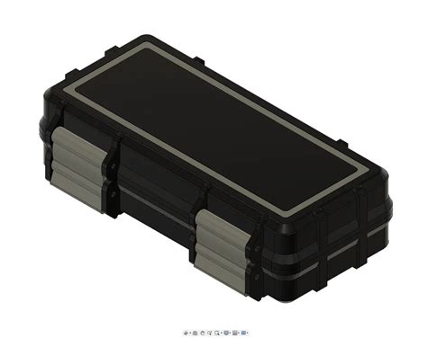 Rugged Box Money Box [usd] By Itemnumber35 Download Free Stl Model