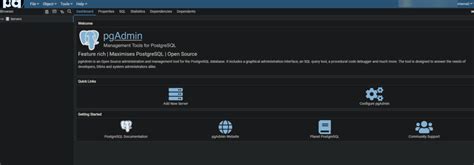 Installing The PGAdmin Ubuntu PostgreSQL Dashboard
