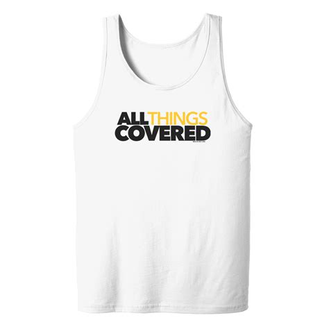 All Things Covered Podcast Logo Adulte Débardeur Paramount Shop