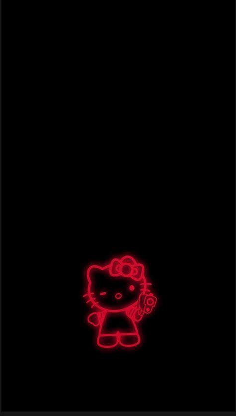 Hello Kitty Neon In 2024 Hello Kitty Iphone Wallpaper Hello Kitty