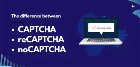 The Difference Between CAPTCHA ReCAPTCHA NoCAPTCHA Melapress