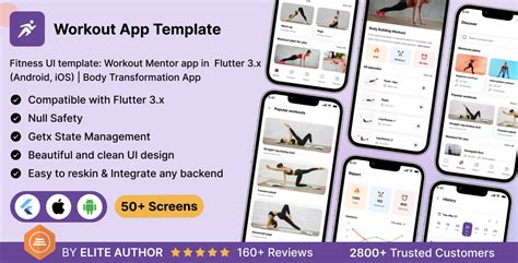 Fitness Ui Template Workout Mentor App In Flutter 3 X Android Ios Body Transformation App