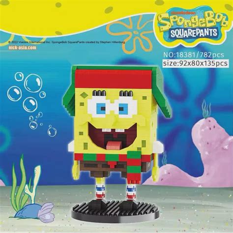 Balody Military Hat Spongebob • Diamond Blocks • Set 18381