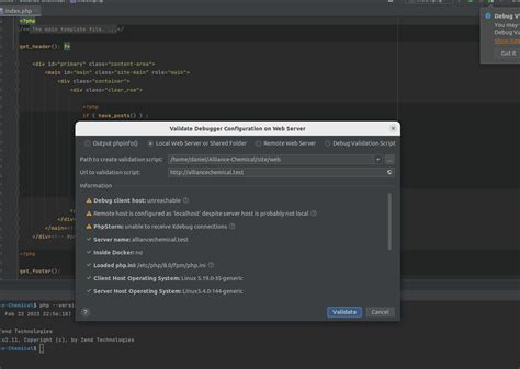 xdebug in development environment trellis roots discourse