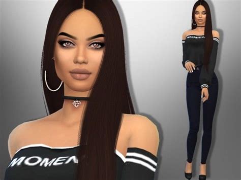 The Sims Resource Natti Natasha By Divaka45 • Sims 4 Downloads Sims