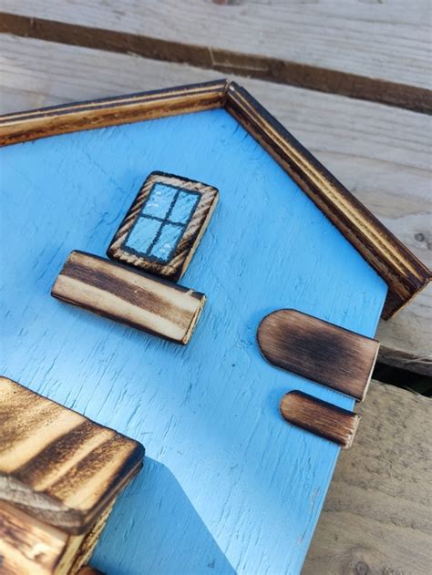 Ключница вешалка домик купить в каталоге «bossochi ВКонтакте