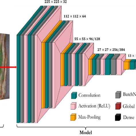 architectural view of the proposed deep cnn model for maize disease