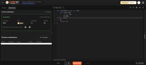 Tapas Pandey On Linkedin Ninjaslayground Codingninjas 21daychallenge Codeeveryday Keeplearning