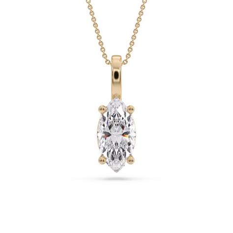 Diamond Solitaire Pendants Diamond Heaven