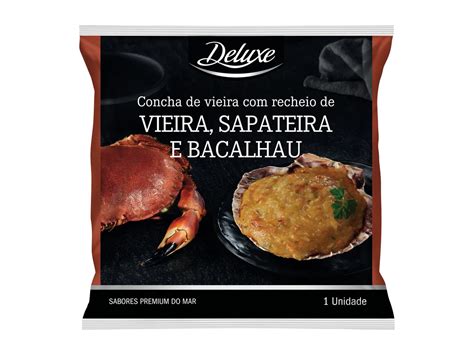 Multipromos Deluxe® Gratinado De Vieira Sapateira E Bacalhau