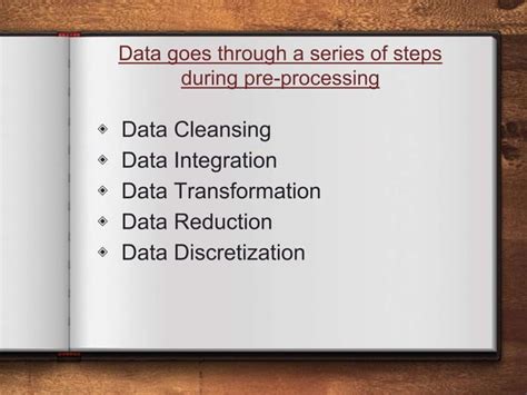 Data Preprocessing And Data Cleansing Pptx