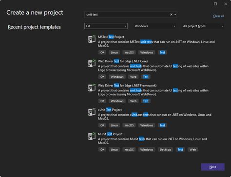 Create A Unit Test Project Visual Studio Windows Microsoft Learn