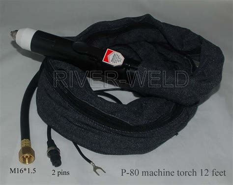 P 80 P80 Air Plasma Cutter Torch Complete Straigh Machine Torch Head B