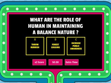 Ecosystem Quiz Gameshow Quiz