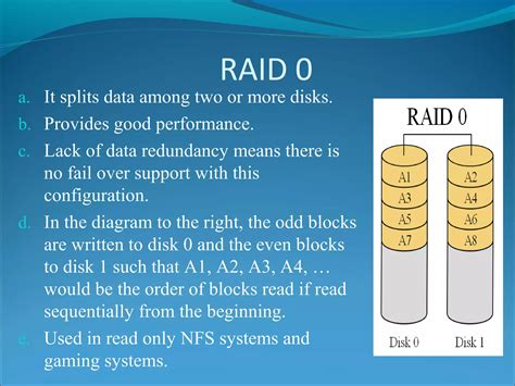 presentation on raid redundant array of independent disks basics ppt data storage and