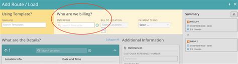 Create Load In TMS Process Street
