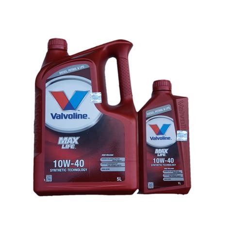 VALVOLINE MAXLIFE 10W40 MAX LIFE olej silnikowy 6L 872297_6L za 166,95 ...
