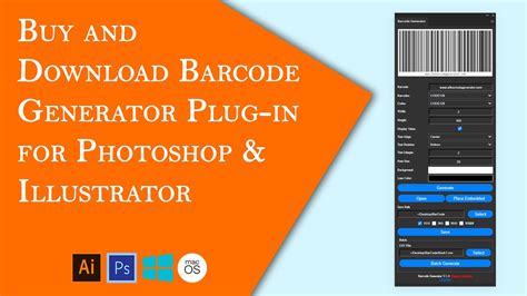 Step By Step Guide Buy And Download Barcode Generator Plug In For Photoshop Illustrator YouTube